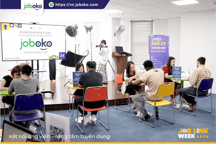 Kết nối ứng viên - Nâng tầm tuyển dụng cùng Job Link Week 2024 # Nền tảng JobOKO
